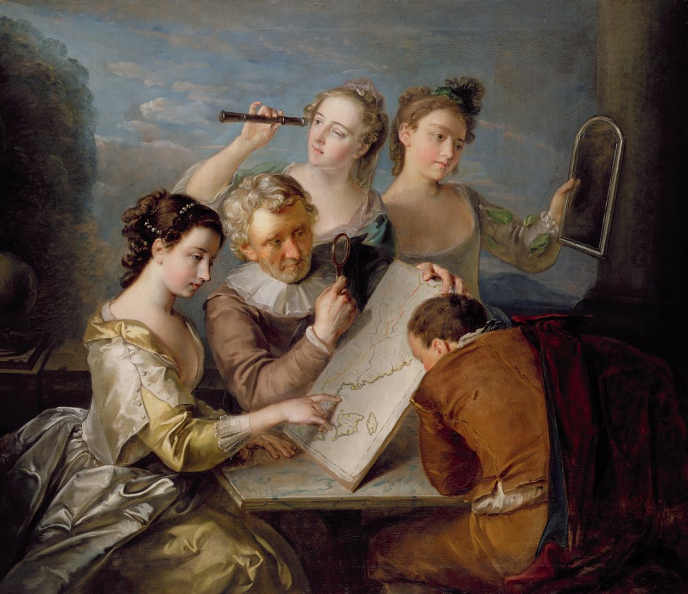 Le Sens de la vue, vers 1744-47 | Philippe Mercier